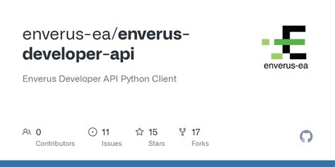 GitHub Enverus Ea Enverus Developer Api Enverus Developer API Python Client
