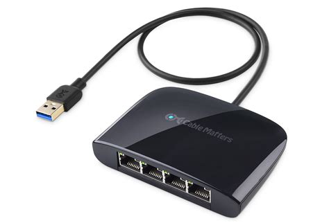 Cable Matters Launches Portable 4 Port Usb C And Usb 31 Ethernet
