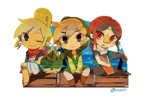 Link Toon Link Korok Tetra Medli And 1 More The Legend Of Zelda