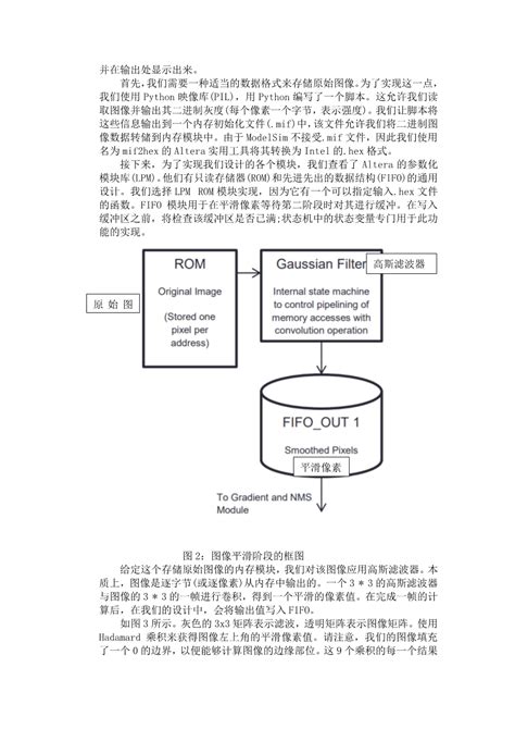 基于改进的Canny算子的边缘检测算法并在 FPGA上实现外文翻译资料 外文翻译网