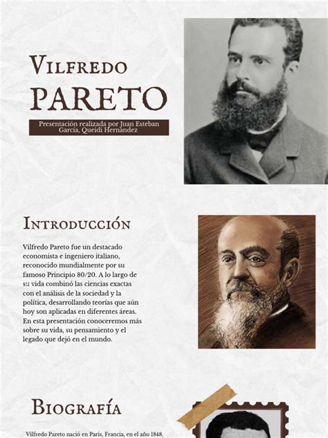 Vilfredo Pareto Vida Y Aportaciones Pdf Sociología Pensamiento