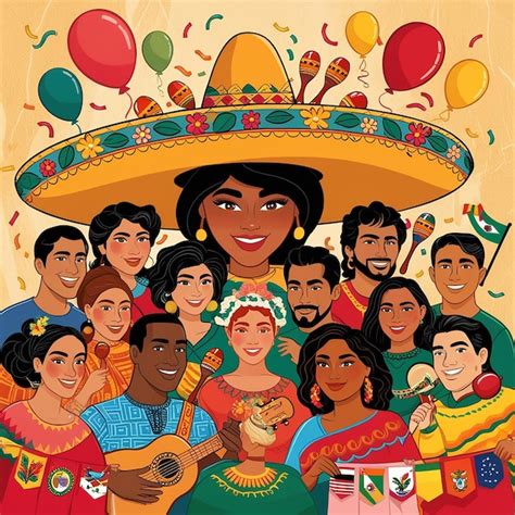Page 2 Hispanic Heritage Month Cartoon Images Free Download On Freepik