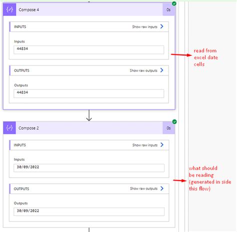 Power Automate Not Picking As Expected Date From Cell Rmicrosoftflow