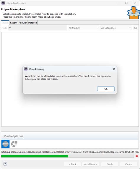Eclipse Marketplace Hangs On Startup Stack Overflow