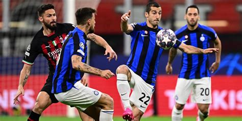 Vea Los Goles Milan Vs Inter Milan Por La Champions League Champions