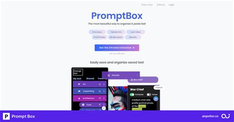 Prompt Box Organize And Paste Text Templates Quickly With Promptboxs