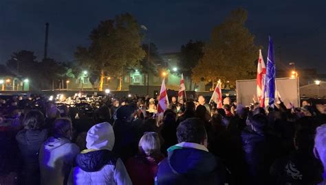 აქცია რუსთავის ციხესთან [live] Netgazeti • არჩევნები 2021 • მიხეილ სააკაშვილი • Netgazeti Ge