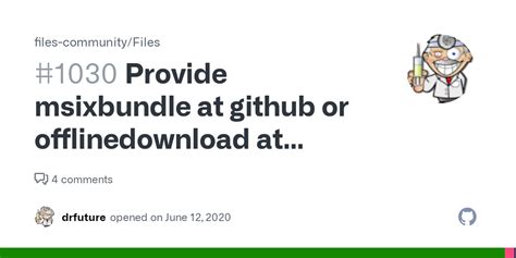 Provide Msixbundle At Github Or Offlinedownload At Businessstore