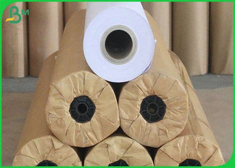 High Whiteness Garment Plotter Paper Roll 40 Gsm 80gsm For Textile
