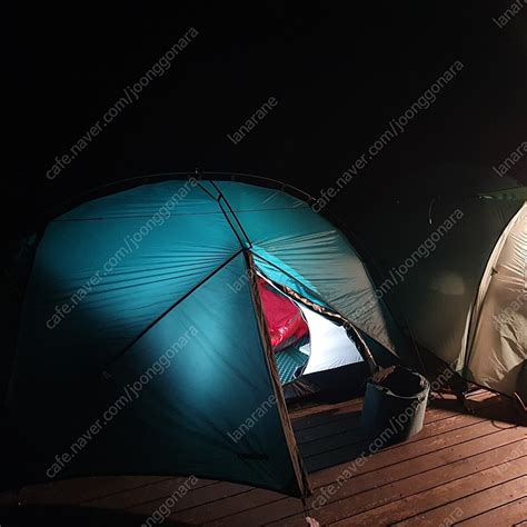 힐맨 안단테 2p그린겨울용 이너텐트풋프린트 기타 캠핑용품 중고나라