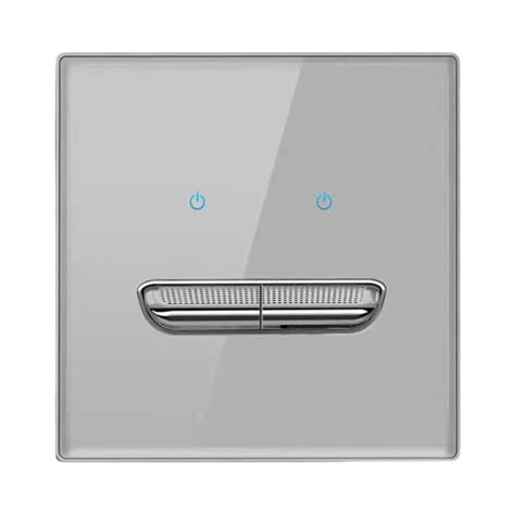 Glass And Pc Wall Mounted Toggles Switches With Resets Function Led