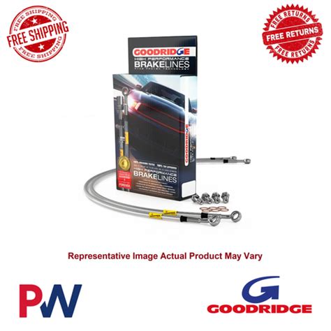 Goodridge G Stop Brake Line Kit 4 Lines For 01 05 Lexus Is300 All