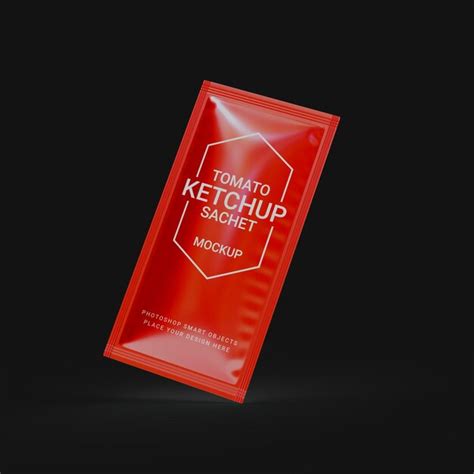 Premium Psd Sachet Packet Mockup