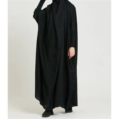 Hooded Abaya Women Muslim One Piece Prayer Garment Hijab Dress Ramadan