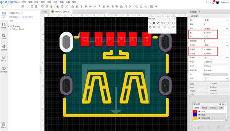 如何使用padstack Editor And Allegro Editor建立type C 6pin Pcb Package Csdn博客