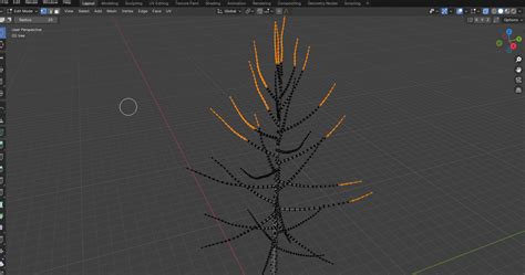Sapling Tree No Vertices After Convert To Mesh Blender 42 Blender