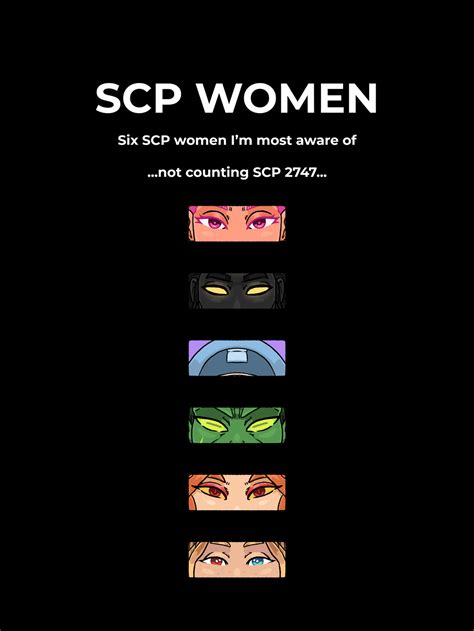 Scp Women When I Think Of Scp These Women Are Often I Visualise