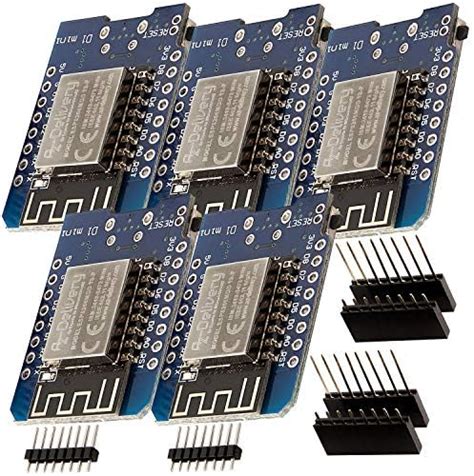 Azdelivery 5 X D1 Mini Nodemcu Wifi Board Esp8266 12f Ch340g Wlan