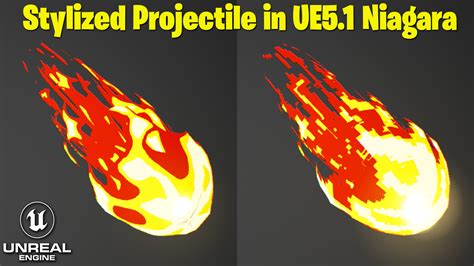 Stylized Projectile In Unreal Engine 5 1 Niagara Tutorial CGHOW