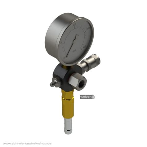 Manometer Mit Induktivem Sensor Weber Zentralschmiertechnik