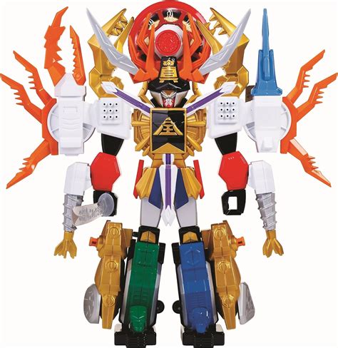 Gigazord Samurái Power Rangers Deluxe Megazord