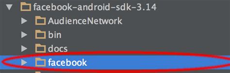 Import Facebook Sdk On Android Studio Stack Overflow
