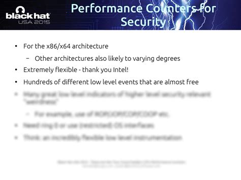Solution These Are Not Your Grand Daddys Cpu Performance Counters Cpu Hardware Performance
