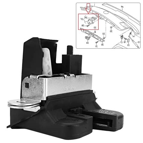 Buy Liftgate Latch Door Lock Actuator Rear Liftgate Door Lock Actuator High Sensitivity Tail