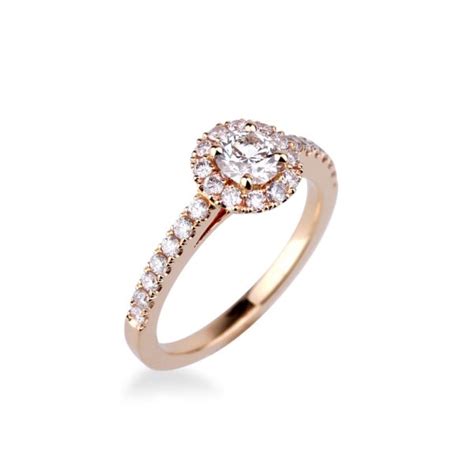 Bague De Fiançailles Solitaire Diamant Poire Antoinette Romanov