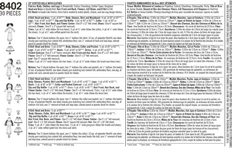 Simplicity Pattern 8402 23 Stuffed Dolls With Clothes Patterns And