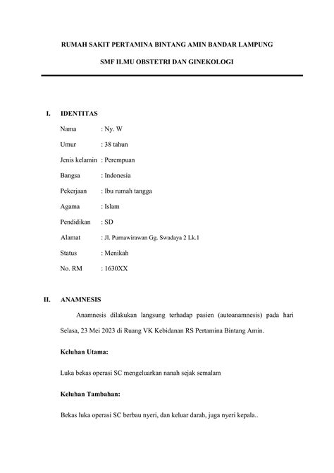 Rev Case Report Obgyn ILO Aulia Docx