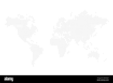 World Map Dots Abstract World Map Graphics Dotted Style Subtle Grey