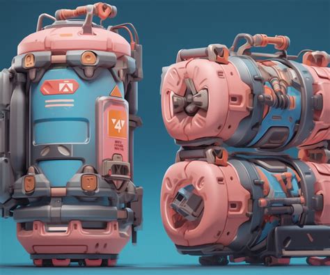 Artstation 300 Futuristic Dynamite And Grenade Concept 4k Artworks