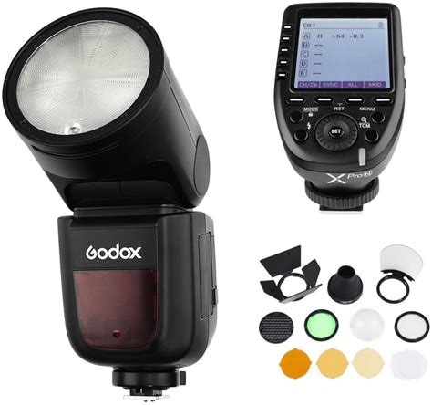 Godox Speedlite V1 Fuji X Pro Ii Trigger Accessories Kit Foto De Vakman