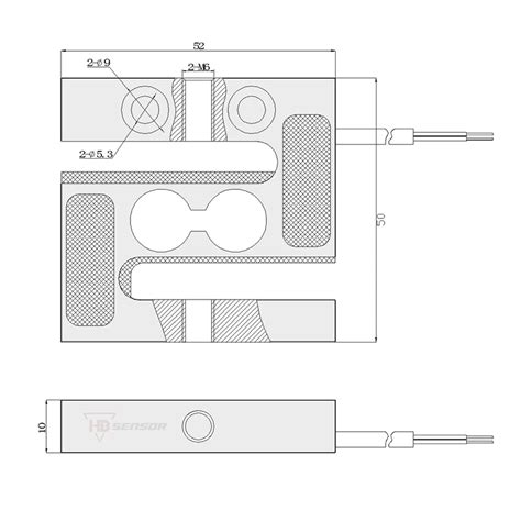 Hbtlsf300 S Type Tension Micro Load Cell Force Sensor For Industrial