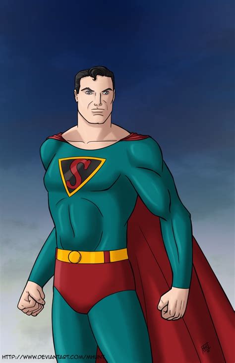 Superman Golden Age By Mhunt On Deviantart
