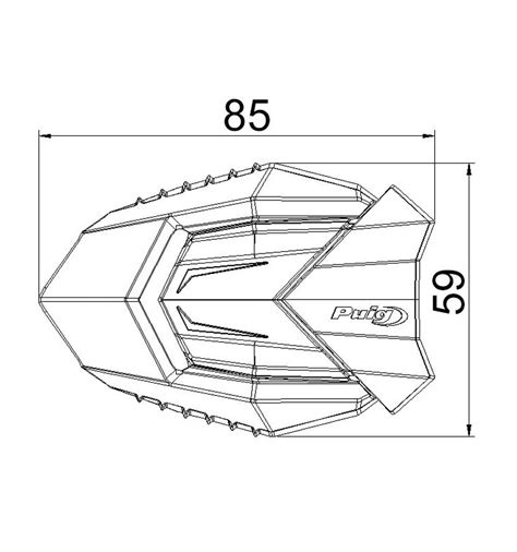 Tamponi Paratelaio Puig R19 Per Aprilia RS 660 Dal 2021