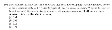 Solved 2 16 Points TLB And Page Replacement We Will See Chegg
