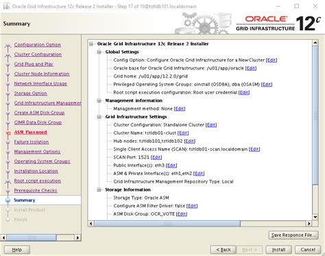 instalação e configuração do clusterware e rdbms em oracle 12c r2 12 2