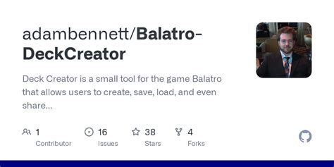 Balatro DeckCreator Deck Editor Iml At Main Adambennett Balatro