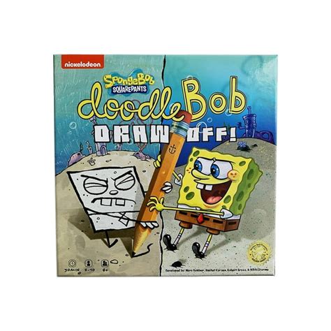 Nickelodeon Unisex For Adults Spongebob Doodlebob Draw Off Board Games