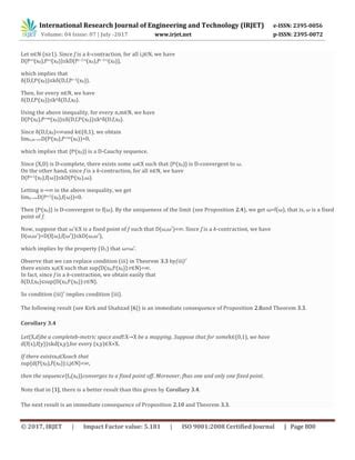 A Generalized Metric Space And Related Fixed Point Theorems PDF