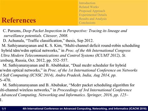 Traffic Classification Ppt
