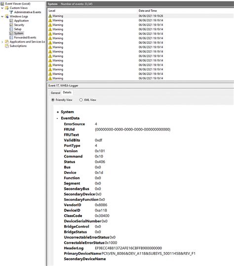 These Are Causing 100s Of Corrected Hardware Errors Windows 10 Forums