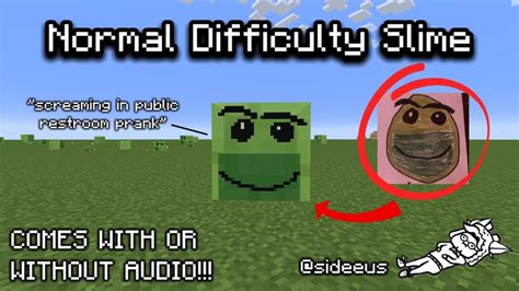 Geometry Dash Normal Difficulty Meme Slime Minecraft Texture Pack