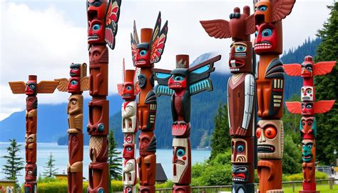 Exploring Totem Poles In Ketchikan Locations