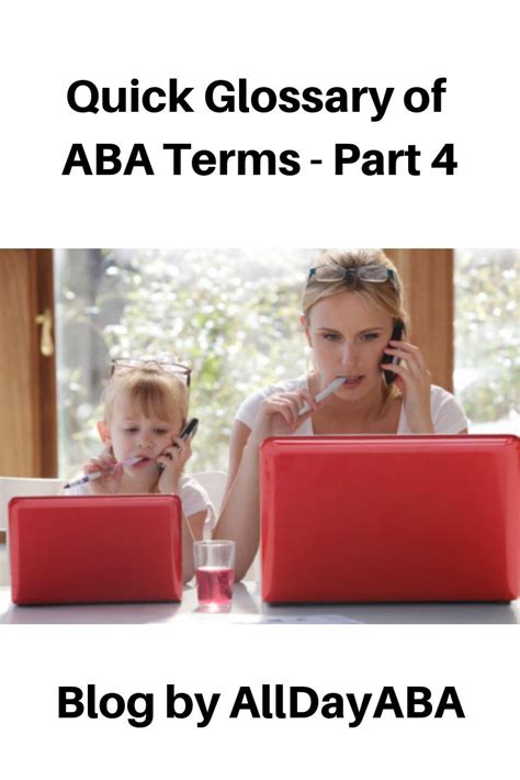 Quick Glossary Of ABA Terms Part 4 Behavior Analyst Behavior Analysis Applied Behavior