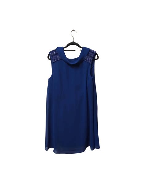 Ted Baker Womens Dress Size 2 Blue S