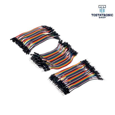 Cables Dupont 10cm Paquete De 40 Cables Dupont Tostatronic