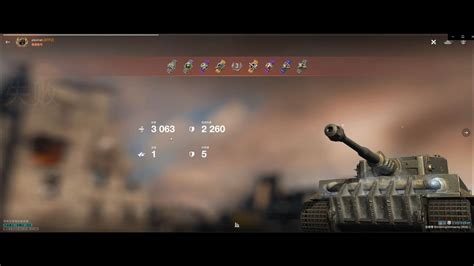 WOT Blitz tier 6 German Premium HT Icebreaker my replay XXVI 坦克世界闪击战